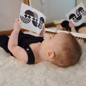 High Contrast Interest Cards - Etsy