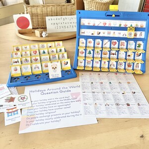 Holidays Around the World Guess Game Printable Insert Cards - Etsy