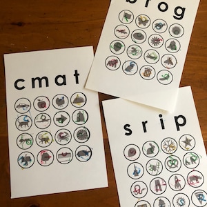 Phonics Card Set Printable - Etsy