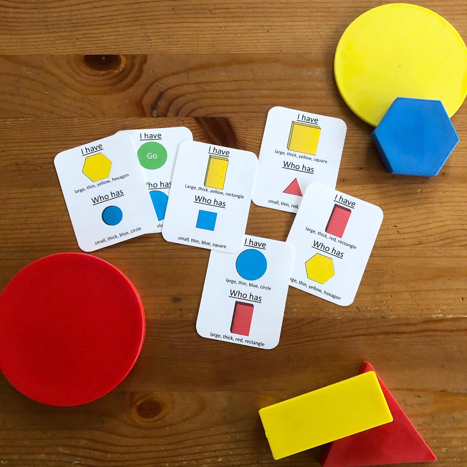 Printable Montessori Attribute Block Activity Bundle | Etsy