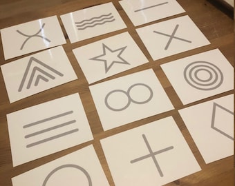 Sand Tracing Cards - Etsy