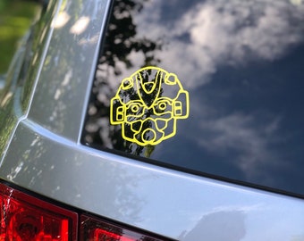 Transformers Car Decal | Etsy