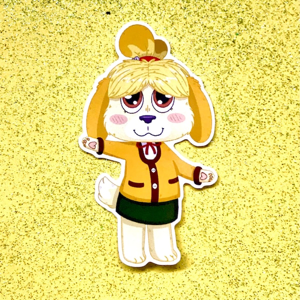 Isabelle Sticker - Etsy