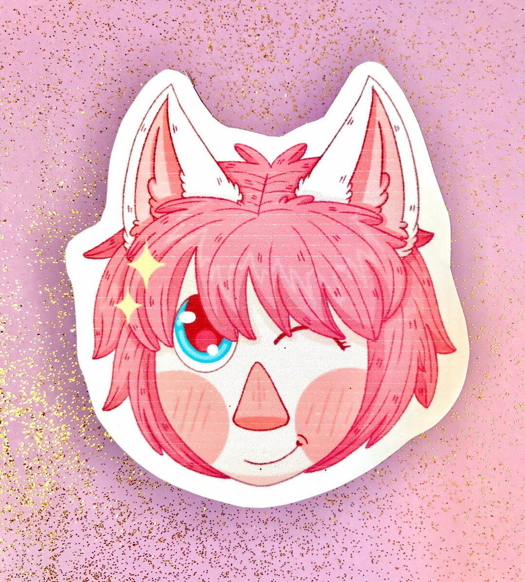 Kawaii Cat Girl Stickers - Kawaii Stickers - Cat Girl Stickers - Cat ...