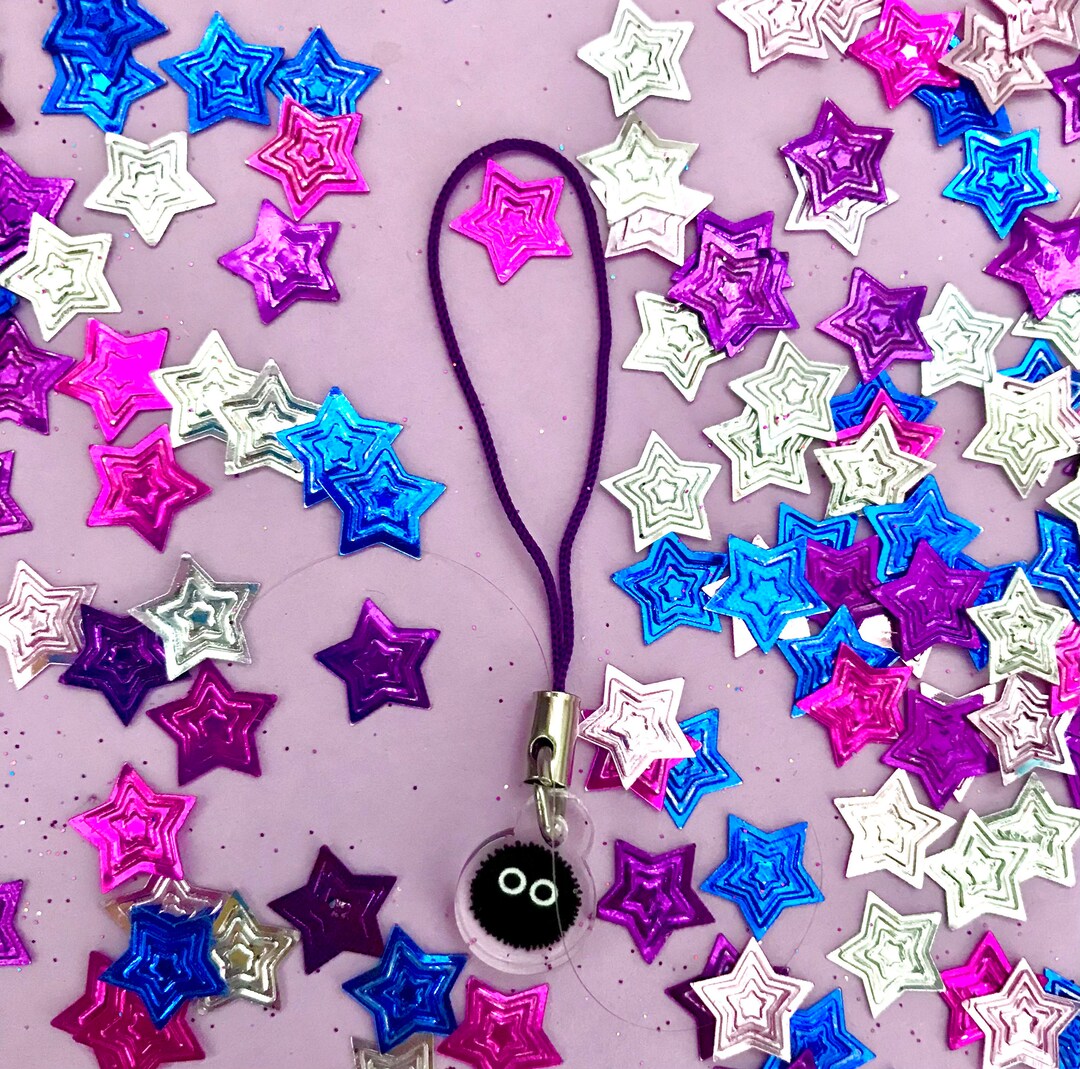 Mini Soot Sprite Acrylic Phone Charm - Soot Sprite Charm - Soot Sprite ...