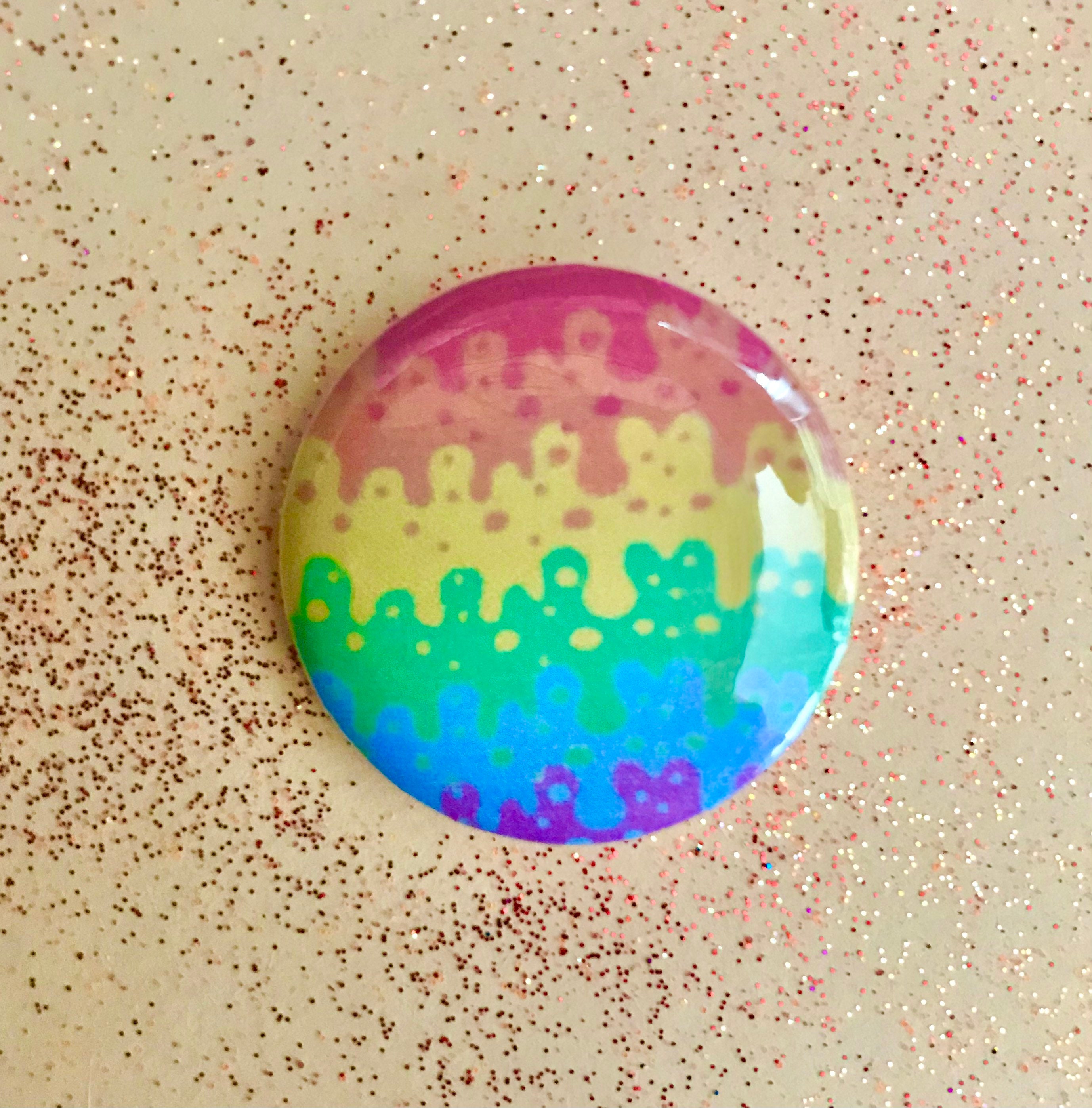 LGBT Pride Badges - Kawaii Style - 3x3 Cm - Available in Seven Flags ...