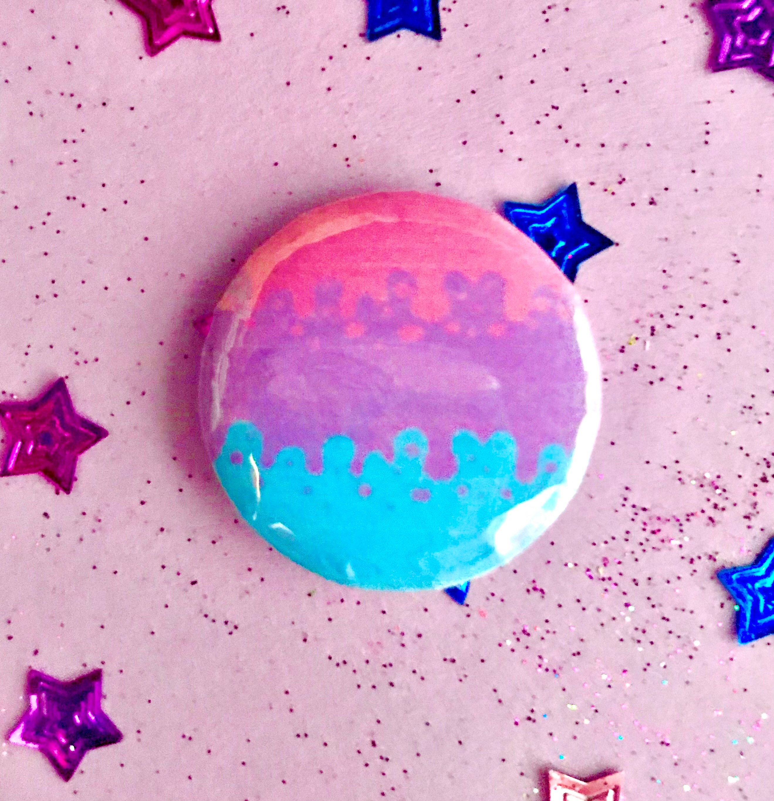 LGBT Pride Badges - Kawaii Style - 3x3 Cm - Available in Seven Flags ...