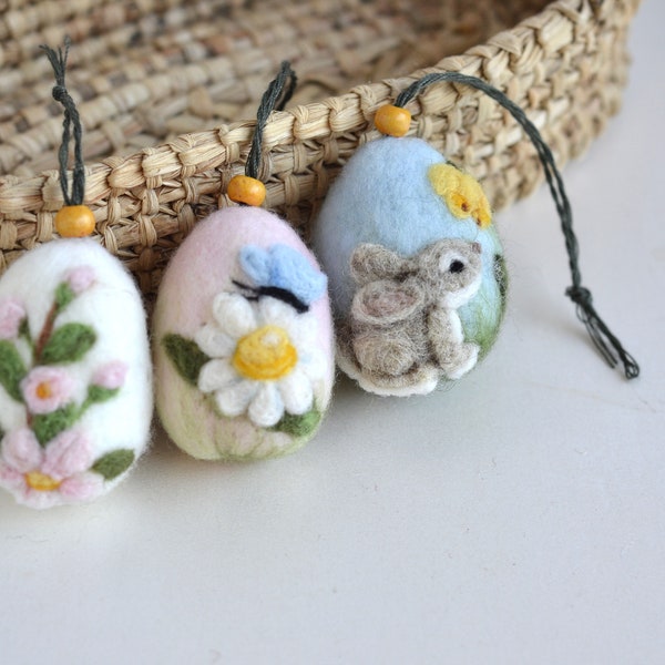Wool Easter Eggs - Etsy