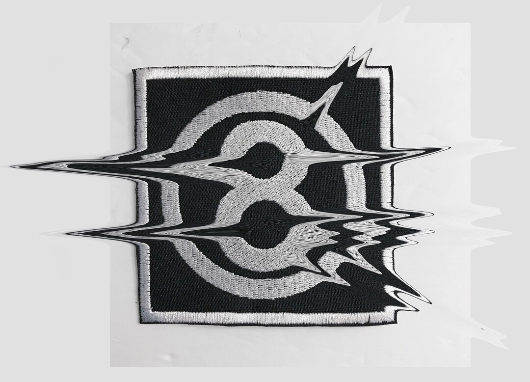 Number 8 Heavy Metal Rock Patches Number Band Real Embroidered Patches ...