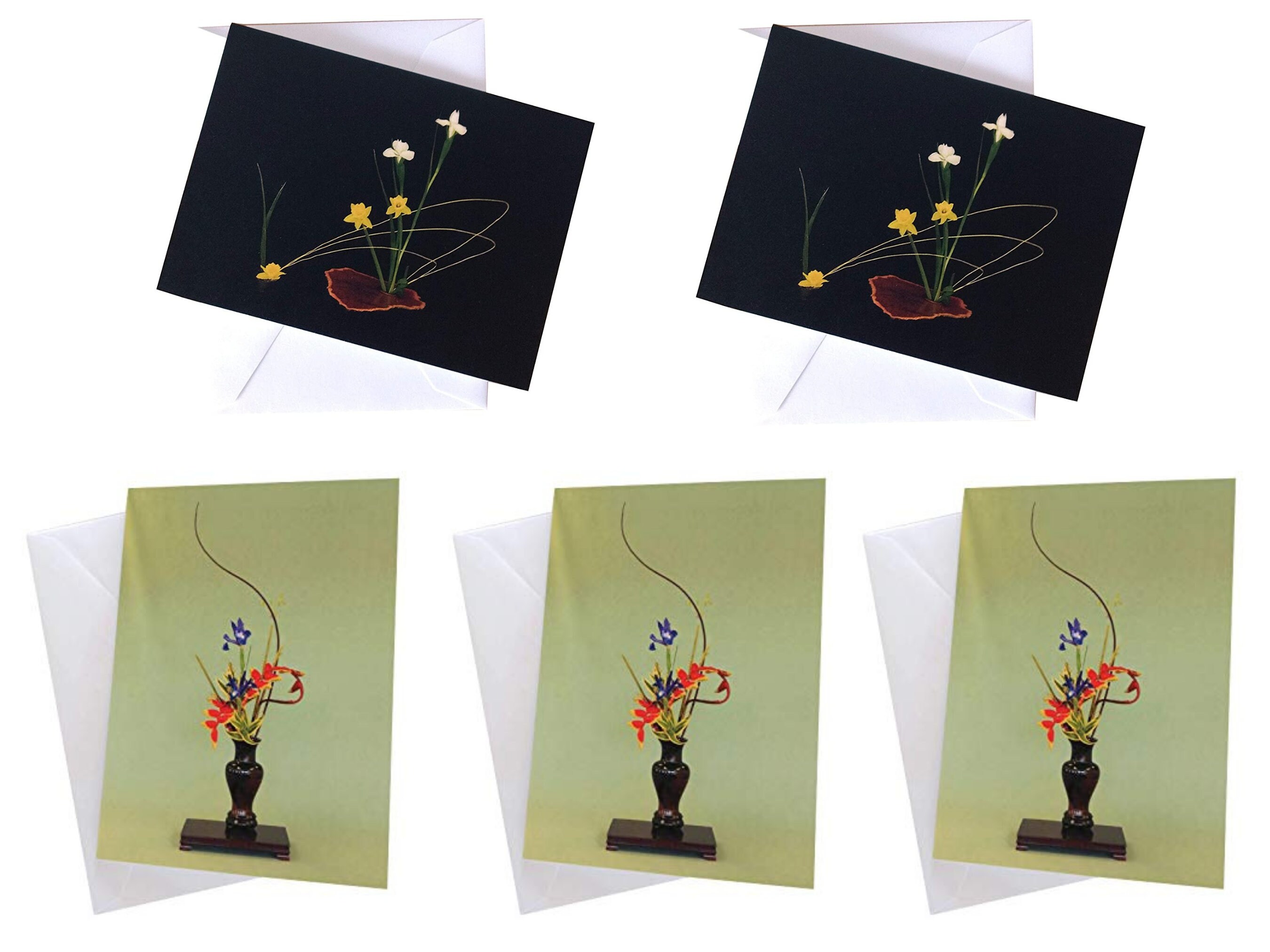 Large Sympathy Card Variety Pack Original Art Floral Note - Etsy