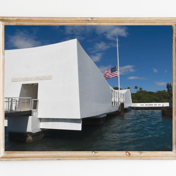 Uss Arizona Poster - Etsy