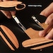 6mm Edge Skiving Tool: Hand Working Leather Edger for Left or Right ...
