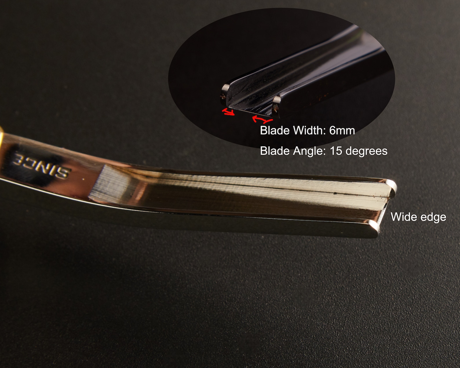6mm Edge Skiving Tool, Hand Working Skiver Tool, Wide Edger for Both ...