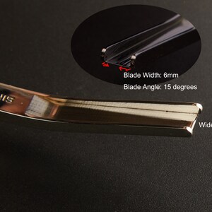 6mm Edge Skiving Tool, Hand Working Skiver Tool, Wide Edger for Both ...