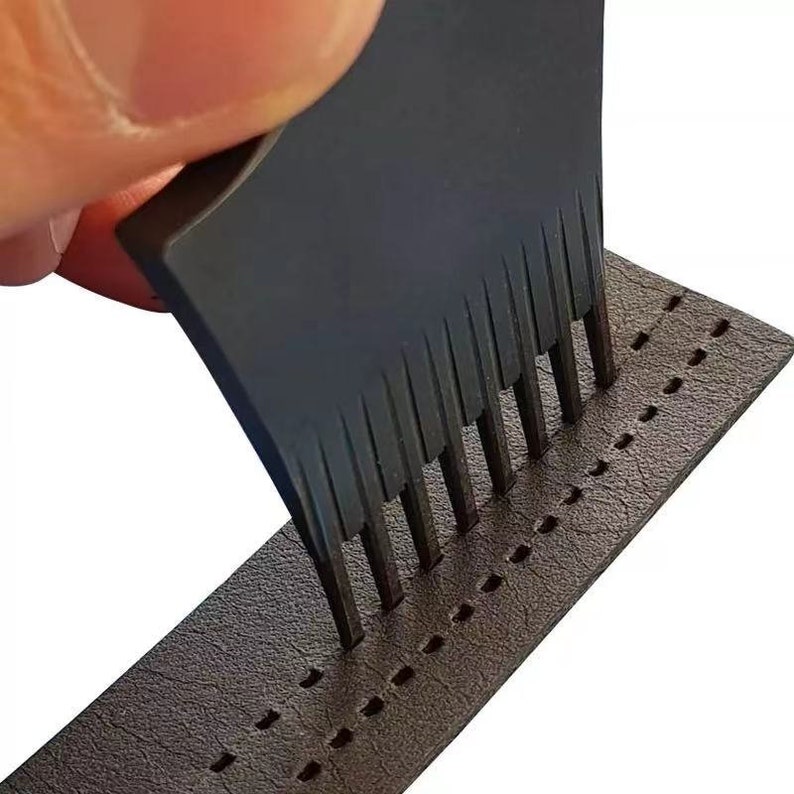 Leather Pricking Iron Set: 3.0/4.0mm Stitching Chisel, 2+8 Prong - Etsy