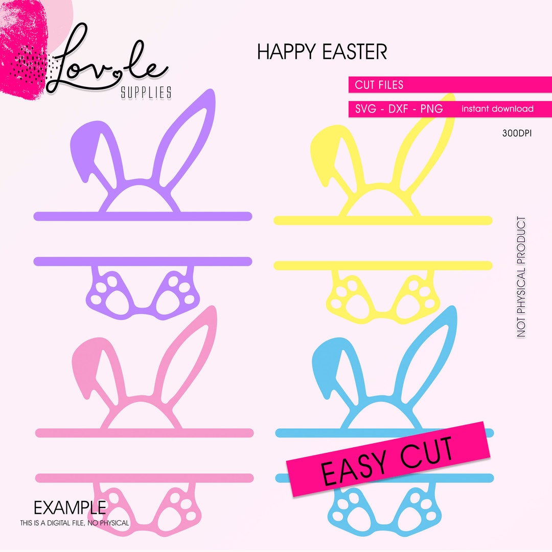 SVG Ostern Osterhase SVG Hasenohren SVG Osterei Svg - Etsy.de