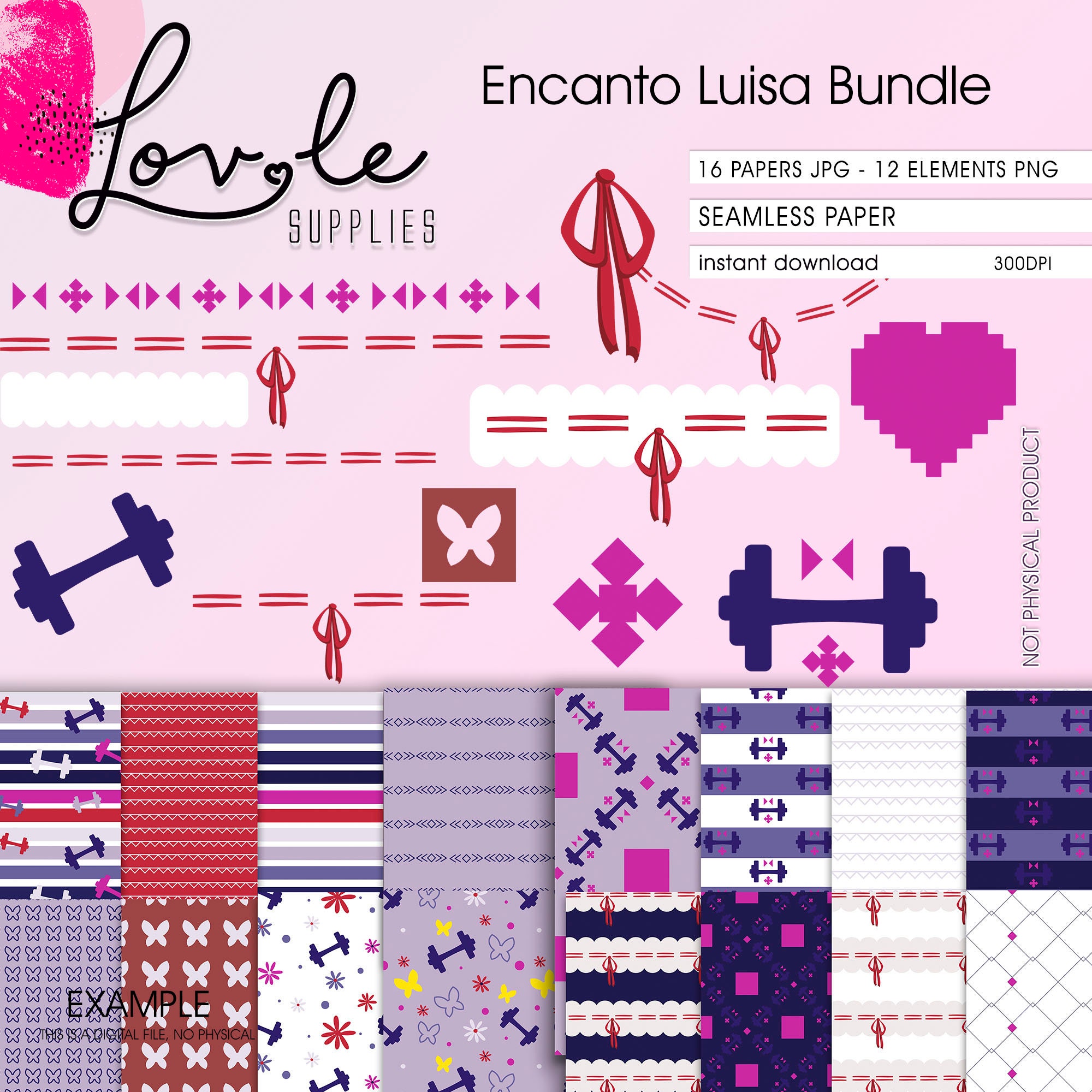 Luisa Encanto Pattern - Etsy