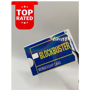 Blockbuster Membership Funny Credit Card Skin-tap to Pay Skin Card ...