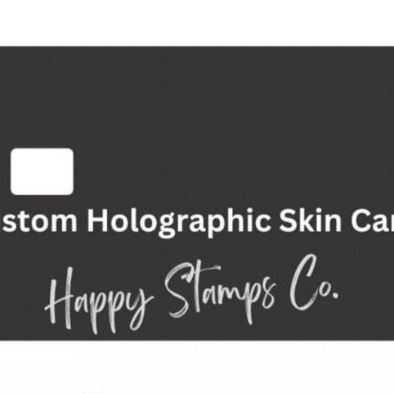 Custom Bank Card Sticker - Etsy