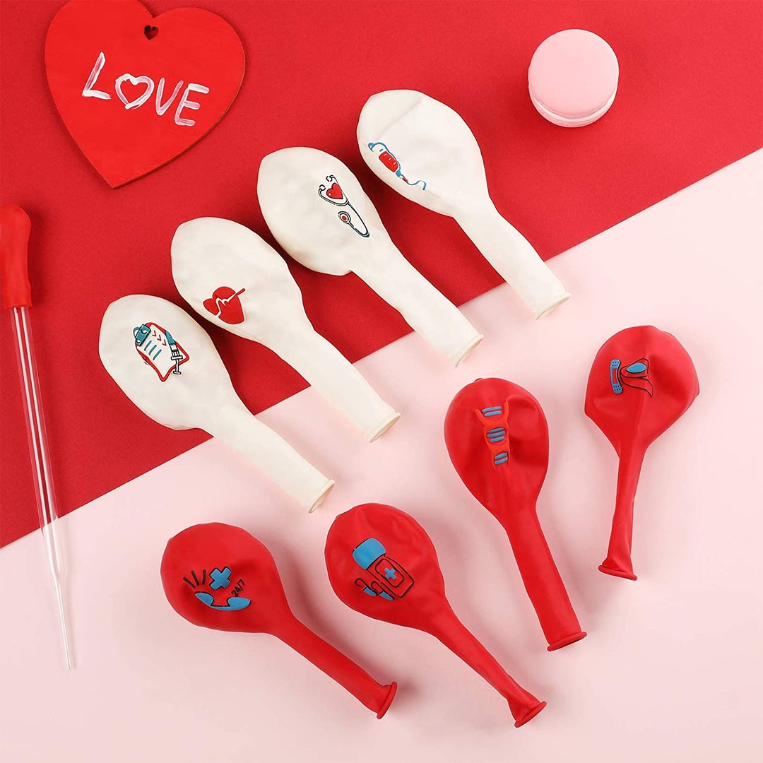 Latex Nurse Balloons-medical Balloons-doctor Balloons-nurse Graduation ...