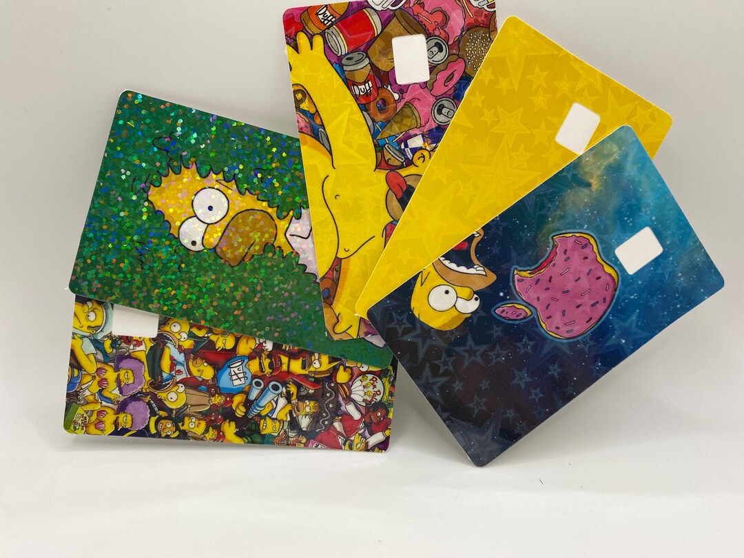 Simpson Homer Funny Credit Card Skin-funny Credit Card Skin-vinyl Debit ...