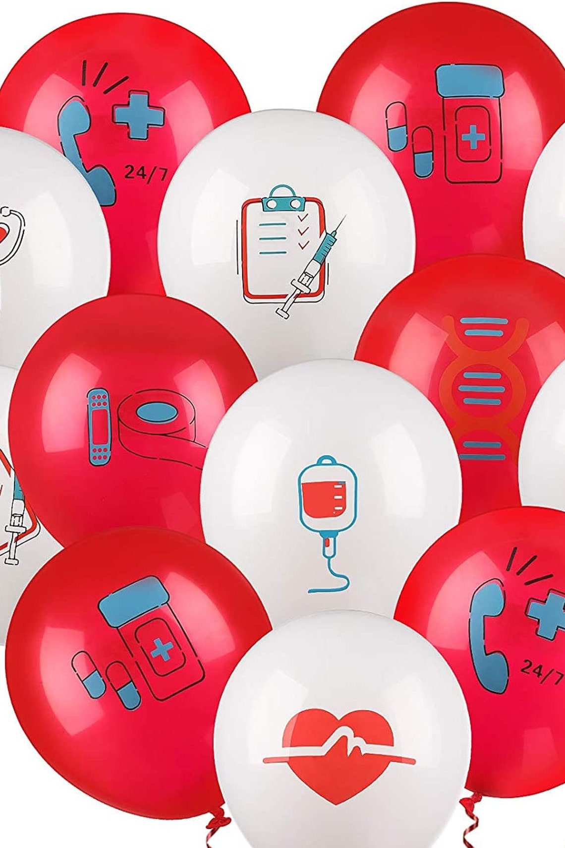 Latex Nurse Balloons-medical Balloons-doctor Balloons-nurse - Etsy