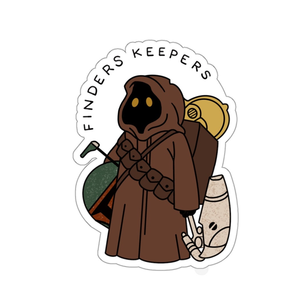 Star Wars Jawa Sticker, Disney Merch - Etsy
