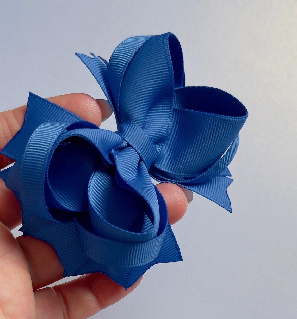 4” Royal Blue School Bow for Any Type of Hair (single Bow or Set) - Etsy