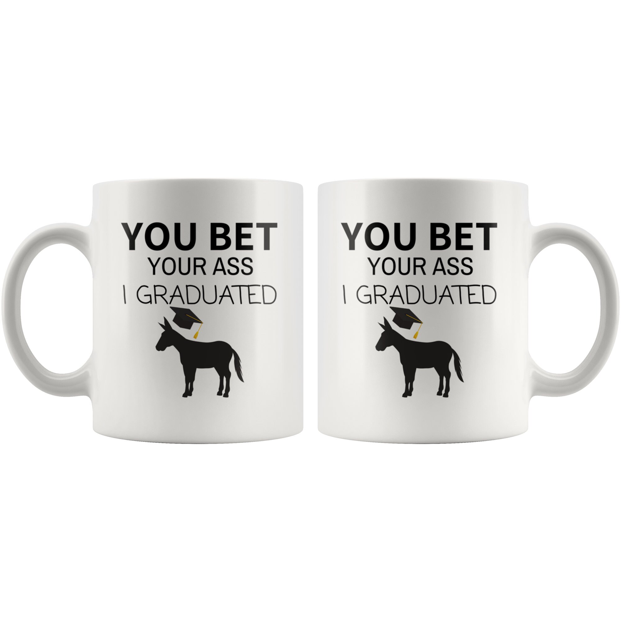 Regalo de graduación de burro divertido, regalo de graduado de burro ...