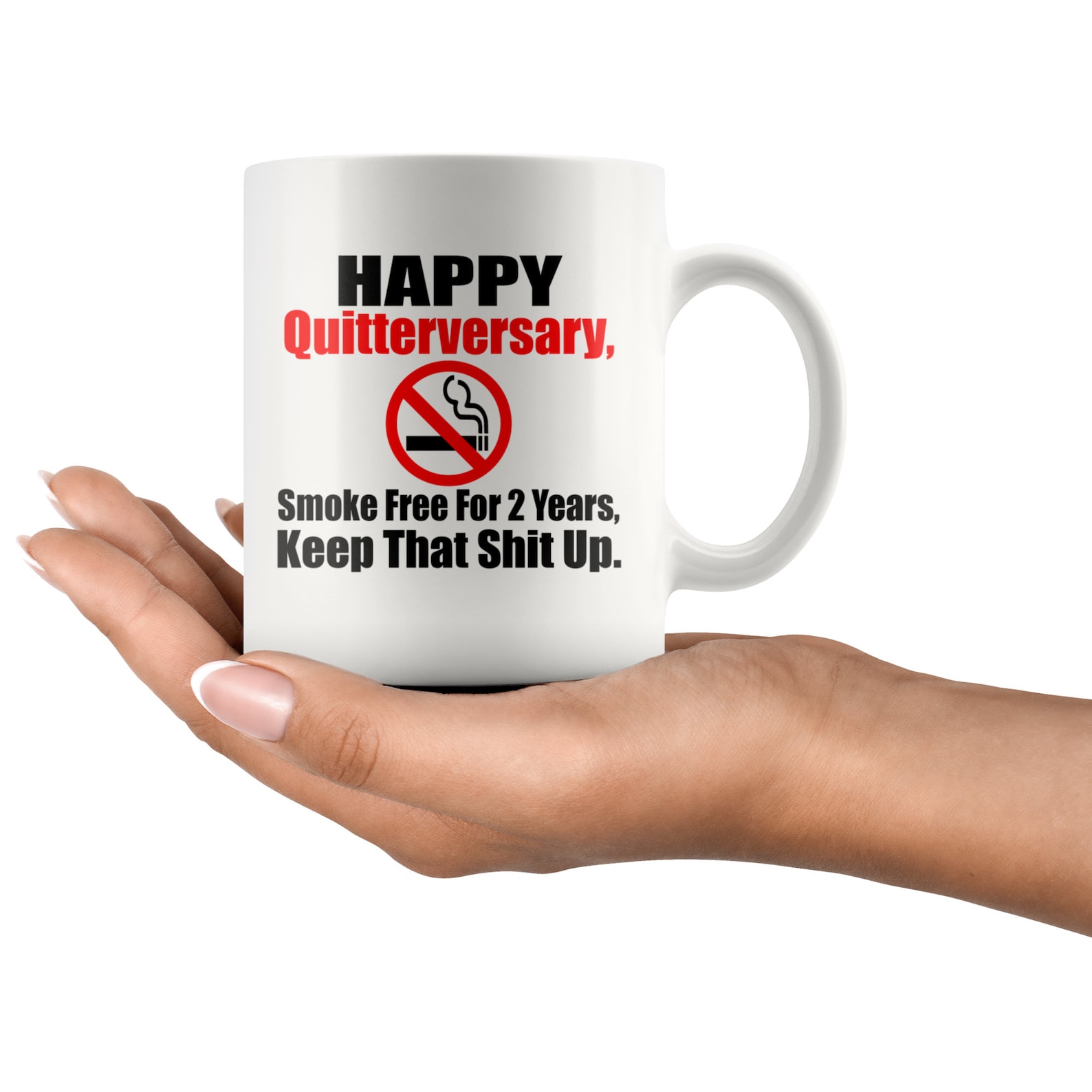 Happy Quitterversary, Quit Smoking Congratulations Gift, Quitting ...