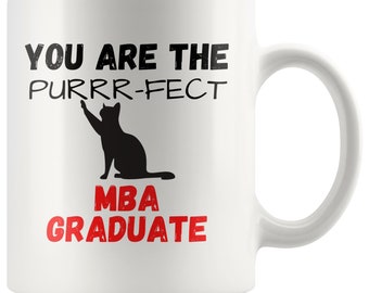 Personalized MBA Mug, Master of Business Administration Gift, New Mba ...