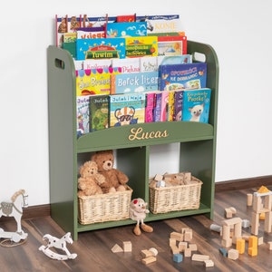 Personalised sling bookcase store