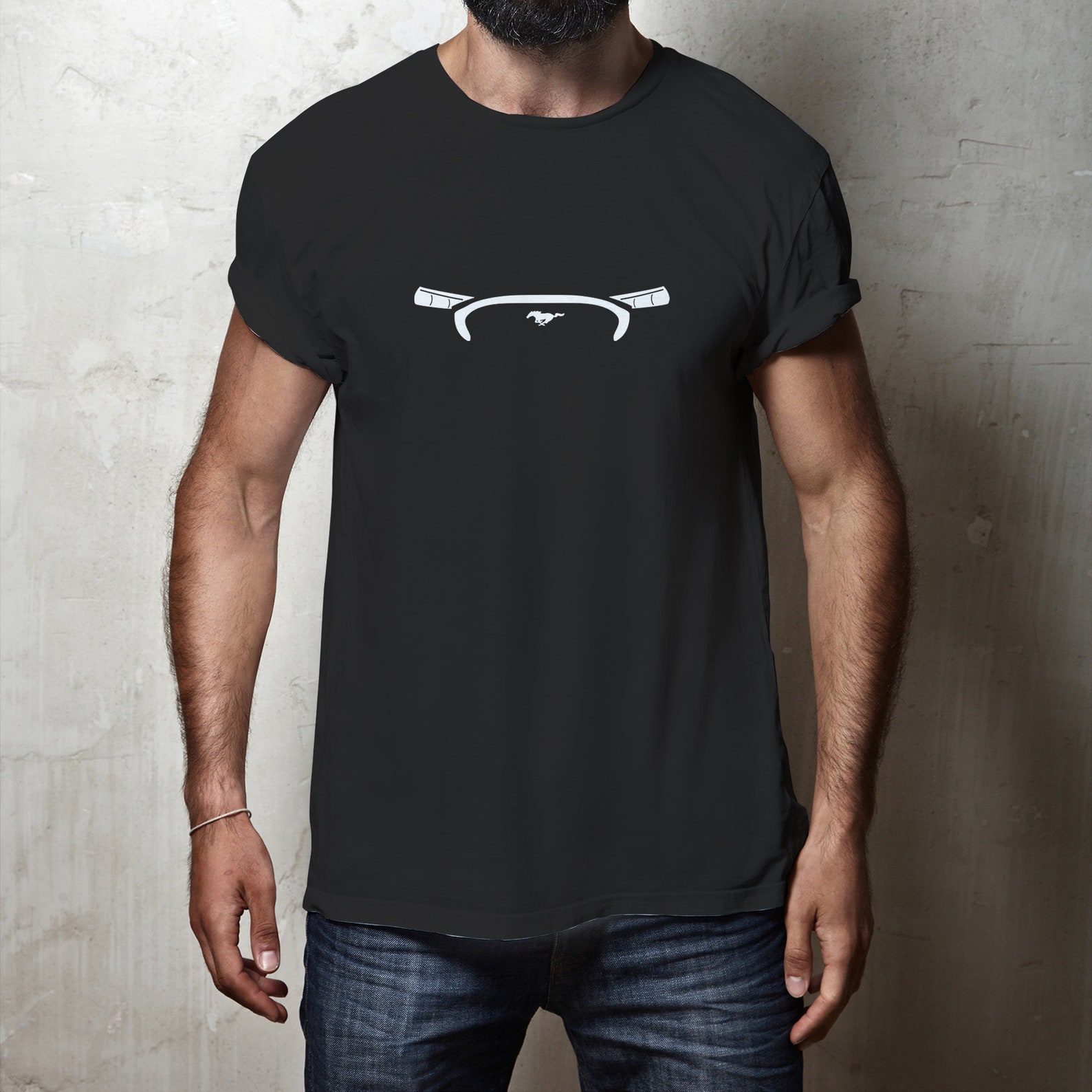 Mustang Mach-e T-shirt OEM Tuning Men's Top S - 3XL - Etsy