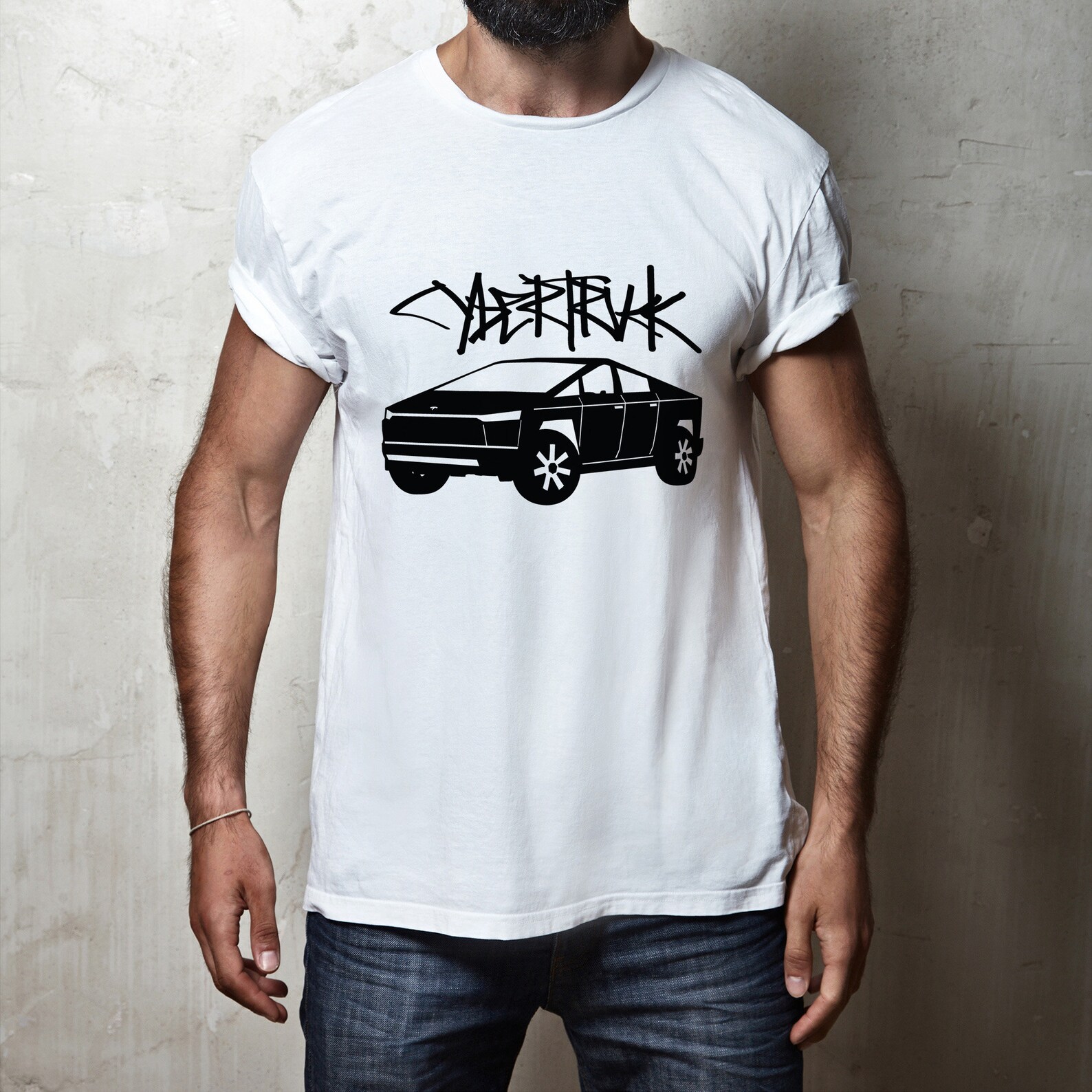 Cybertruck T-shirt OEM Tuning Men's Top S - 3XL - Etsy