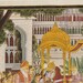 Radha Krishna Painting of Krishna Left Vrindavan Scene Art on Silk ...