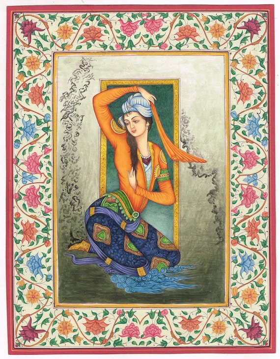 Persian Paintings Of Women
