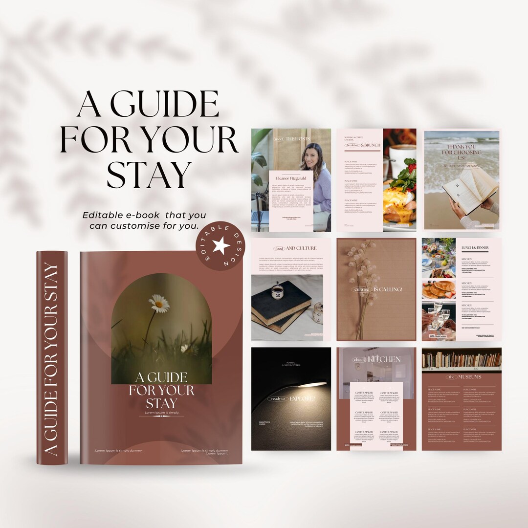 Your Ultimate Hotel Stay Guide : A Comprehensive Guide | Canva Editble ...