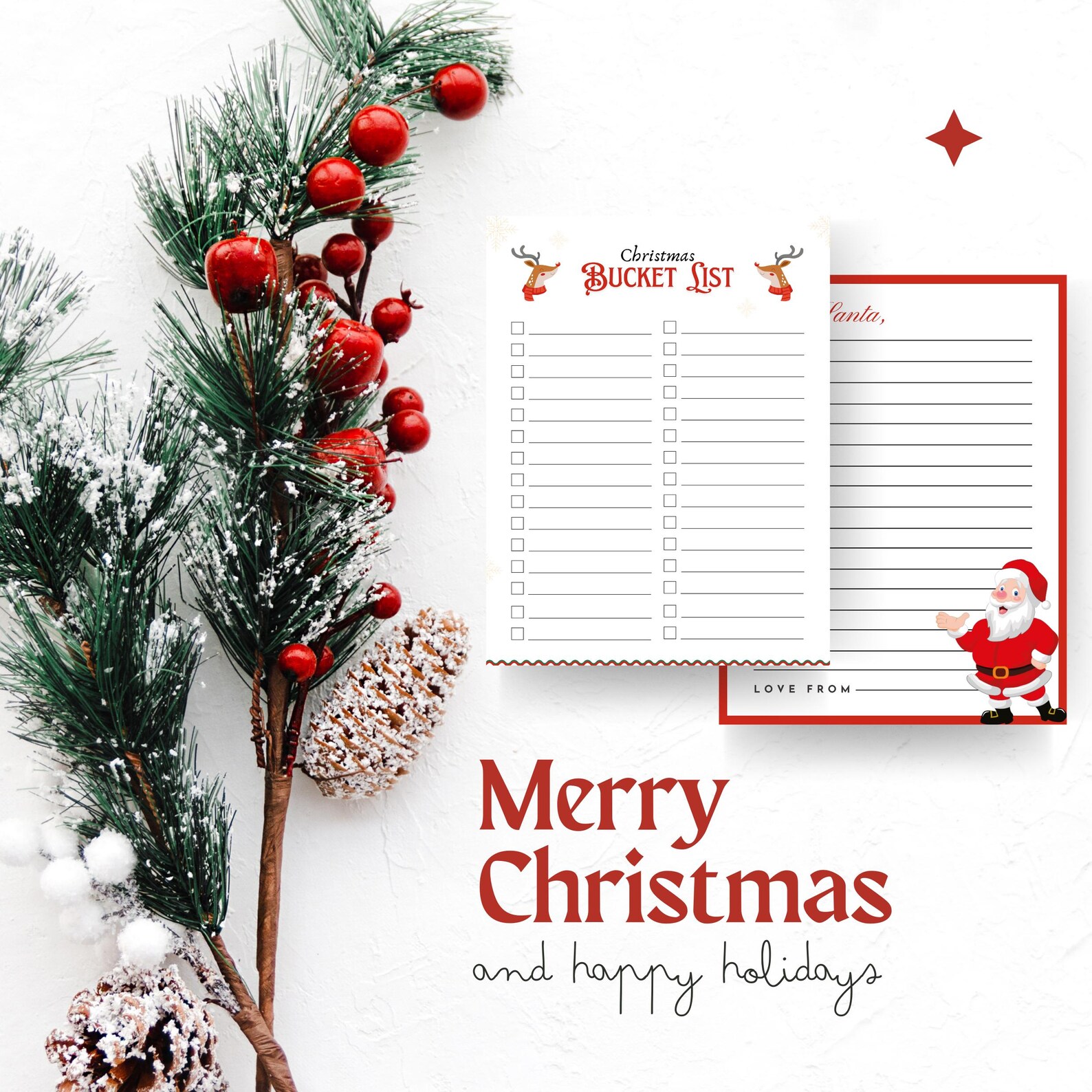 Ultimate Christmas Checklist Printable – Holiday Planning Made Easy - Etsy