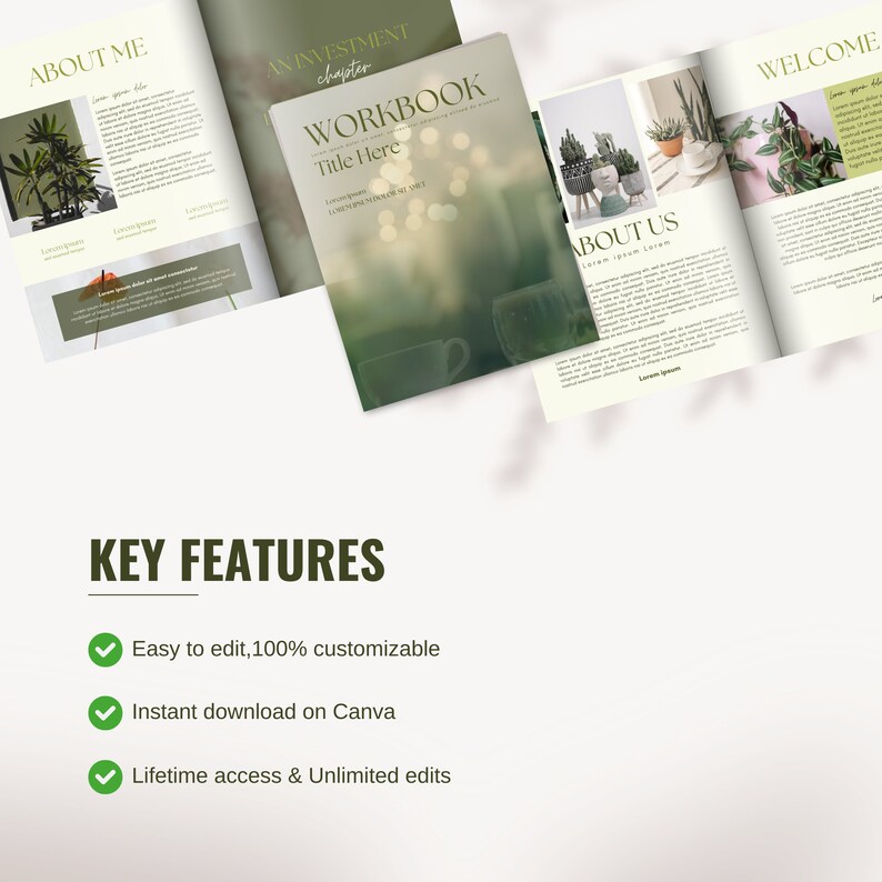 Canva Workbook Template: Course Creator Lead Magnet - Etsy