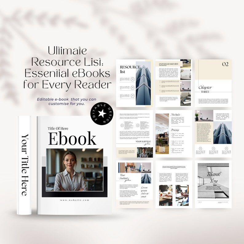 Ultimate Resource List: Essential Ebooks for Every Reader - Etsy