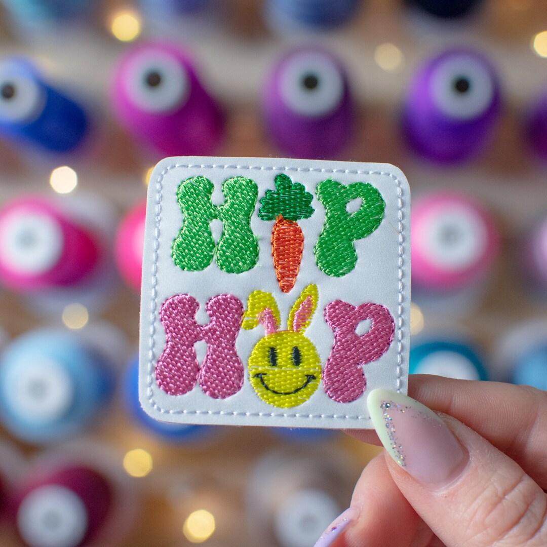 Hip Hop Feltie Embroidery Design - Etsy