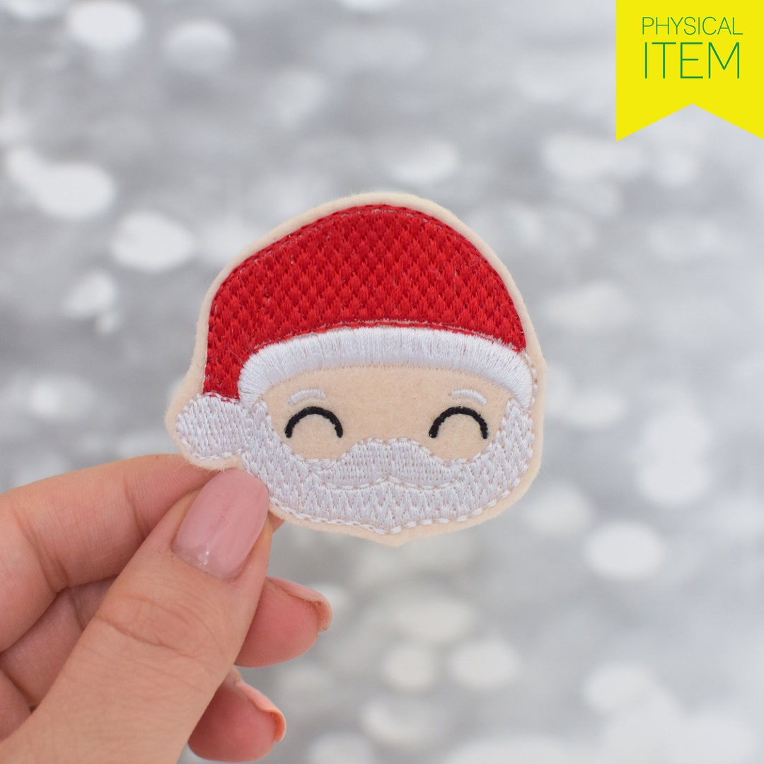 Cute Santa Uncut Feltie Sheet - Etsy