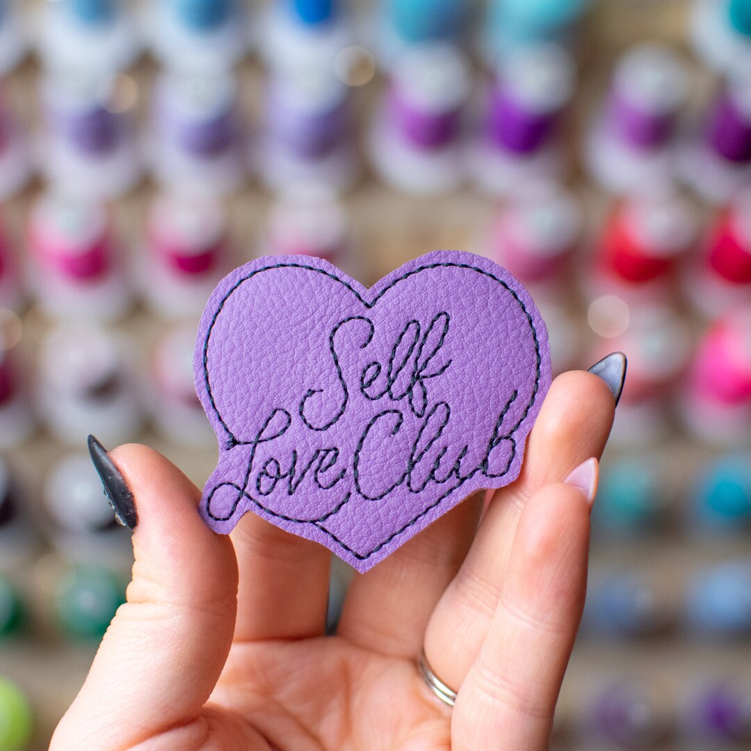 Self Love Club Embroidery Design - Etsy
