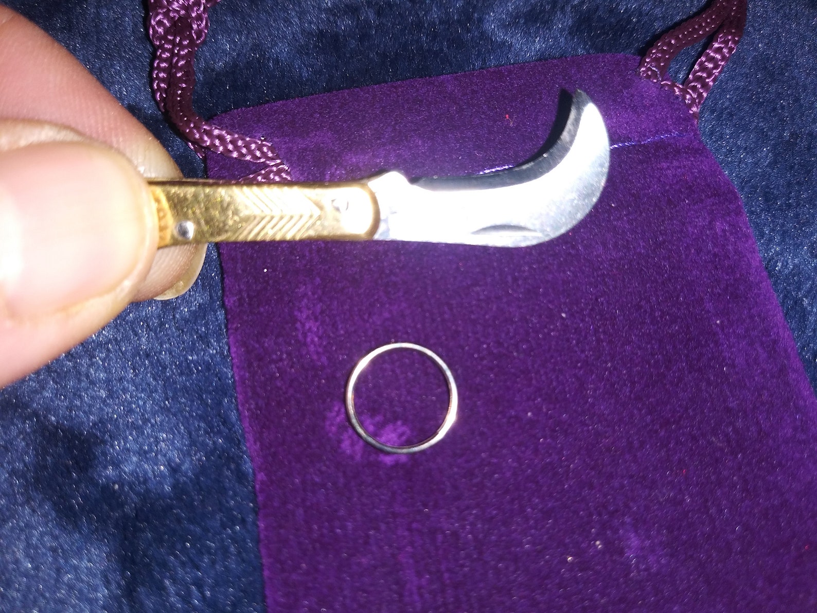 Itsybitsyteenyweeny Boline-real-metal Witches Herb - Etsy