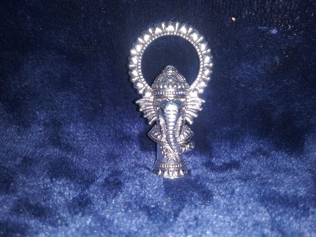 Lord Ganesha Amulet-magic Amulet-mini Altar Statue-ask to - Etsy