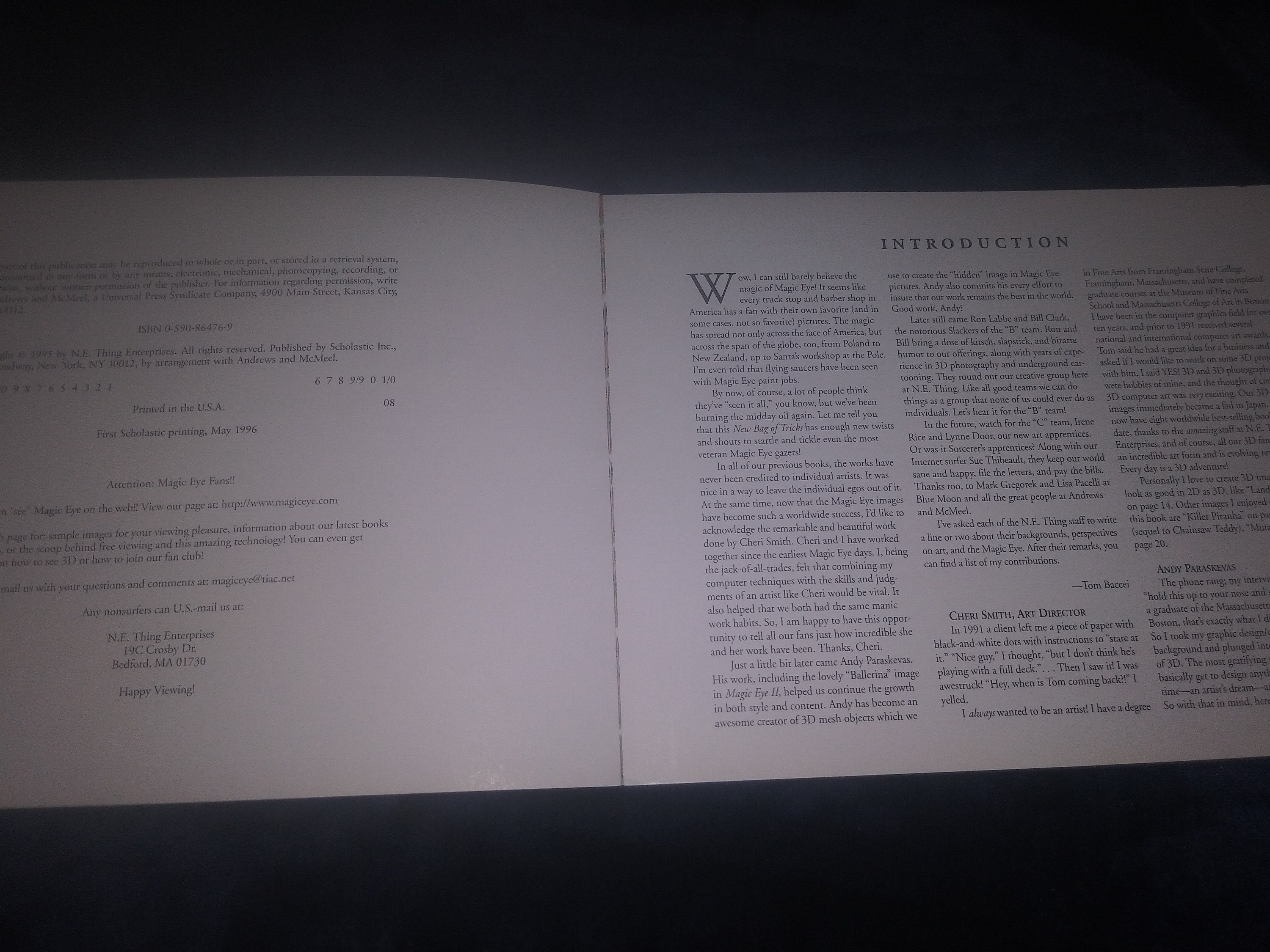 Third Eye Exercise Book-magic Eye A New Bag of Tricks-great | Etsy