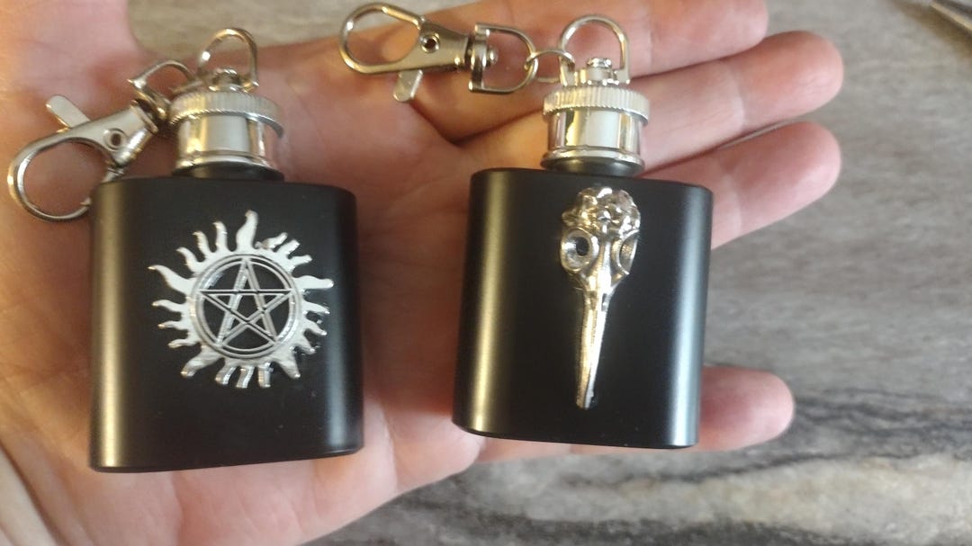 Witches Holy Water and Flask - Etsy