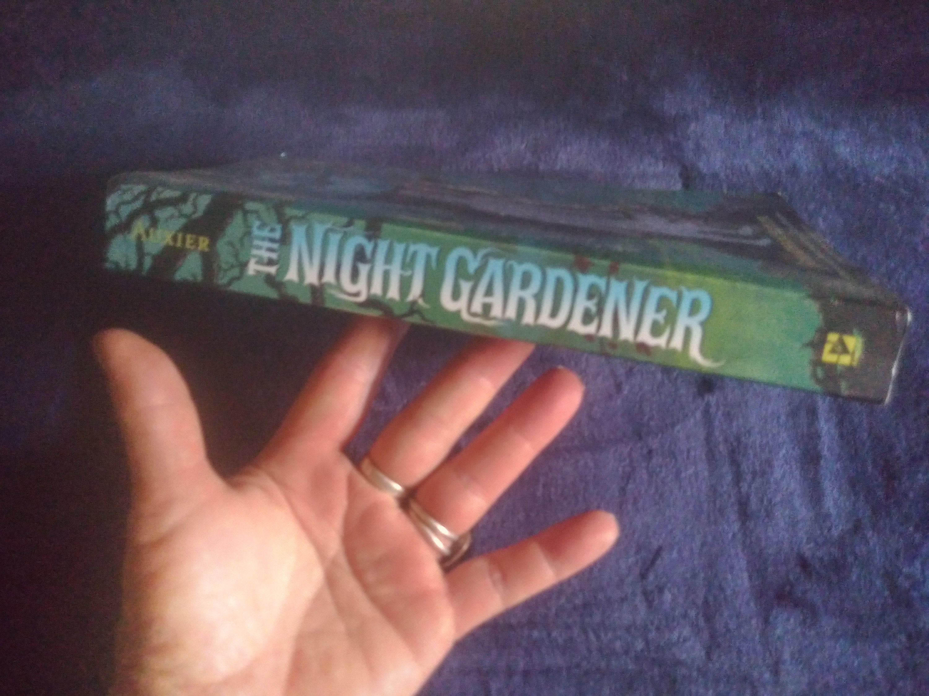 Creepy Ghost Story Book-the Night Gardener by Jonathan Auxier - Etsy