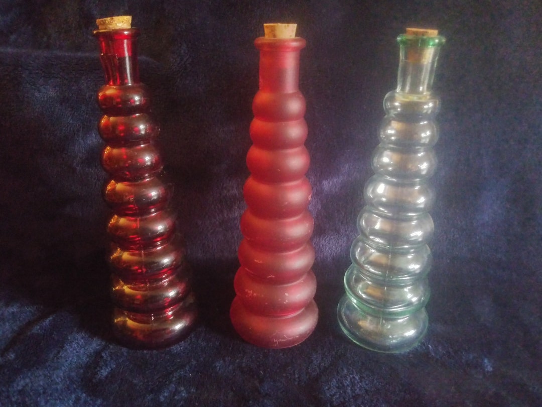 Potion Bottles-set of Three Potion/tincture Bottles - Etsy