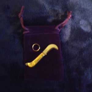 Itsybitsyteenyweeny Boline-real-metal Witches Herb Boline-ask to Bundle ...